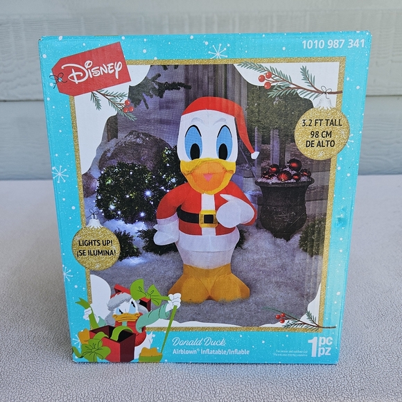 Gemmy | Holiday | Gemmy Disney Donald Duck Santa Claus Christmas ...